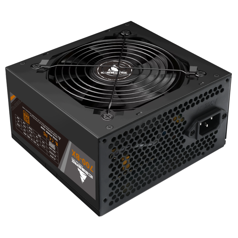Fuente De Poder Iceberg 700-BX 700W 80+ Bronce OEM Sin caja - GTech Systems